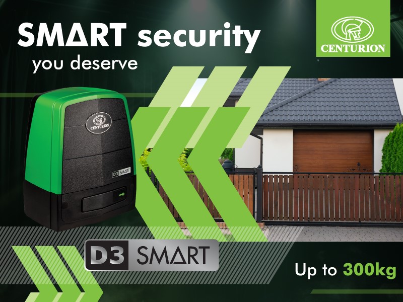 D3 SMART - This isn't your average gate opener - Centurion Systems